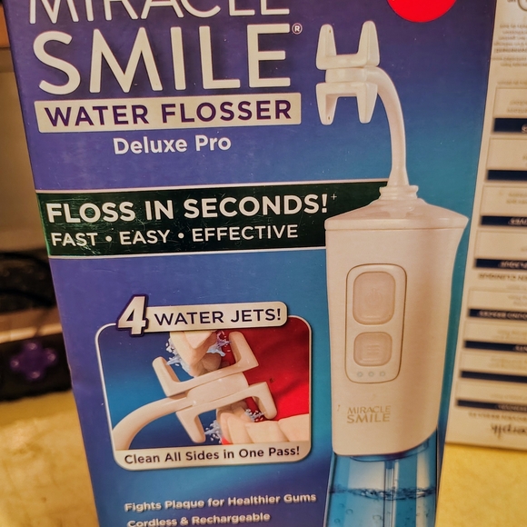 Ontel | Other | Miracle Smile Water Flosser Deluxe Pro | Poshmark